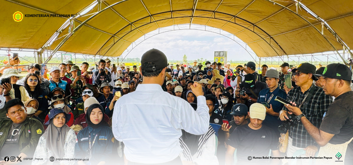 Berita BRMP PAPUA - Mentan Amran Minta Kelembagaan Petani Millenial ...