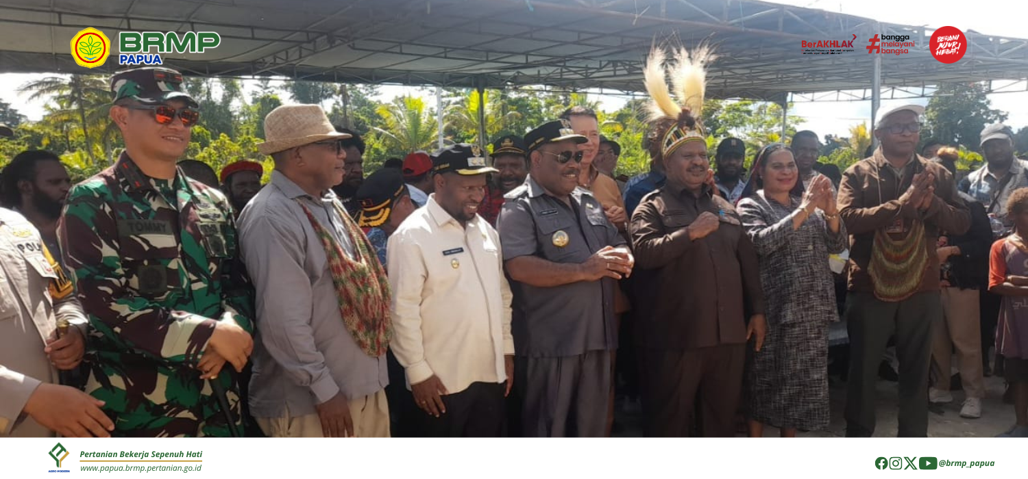 Berita BRMP PAPUA - BRMP Papua Ikut Dalam Pencanangan Provinsi Papua Pegunungan Menuju Lumbung ...